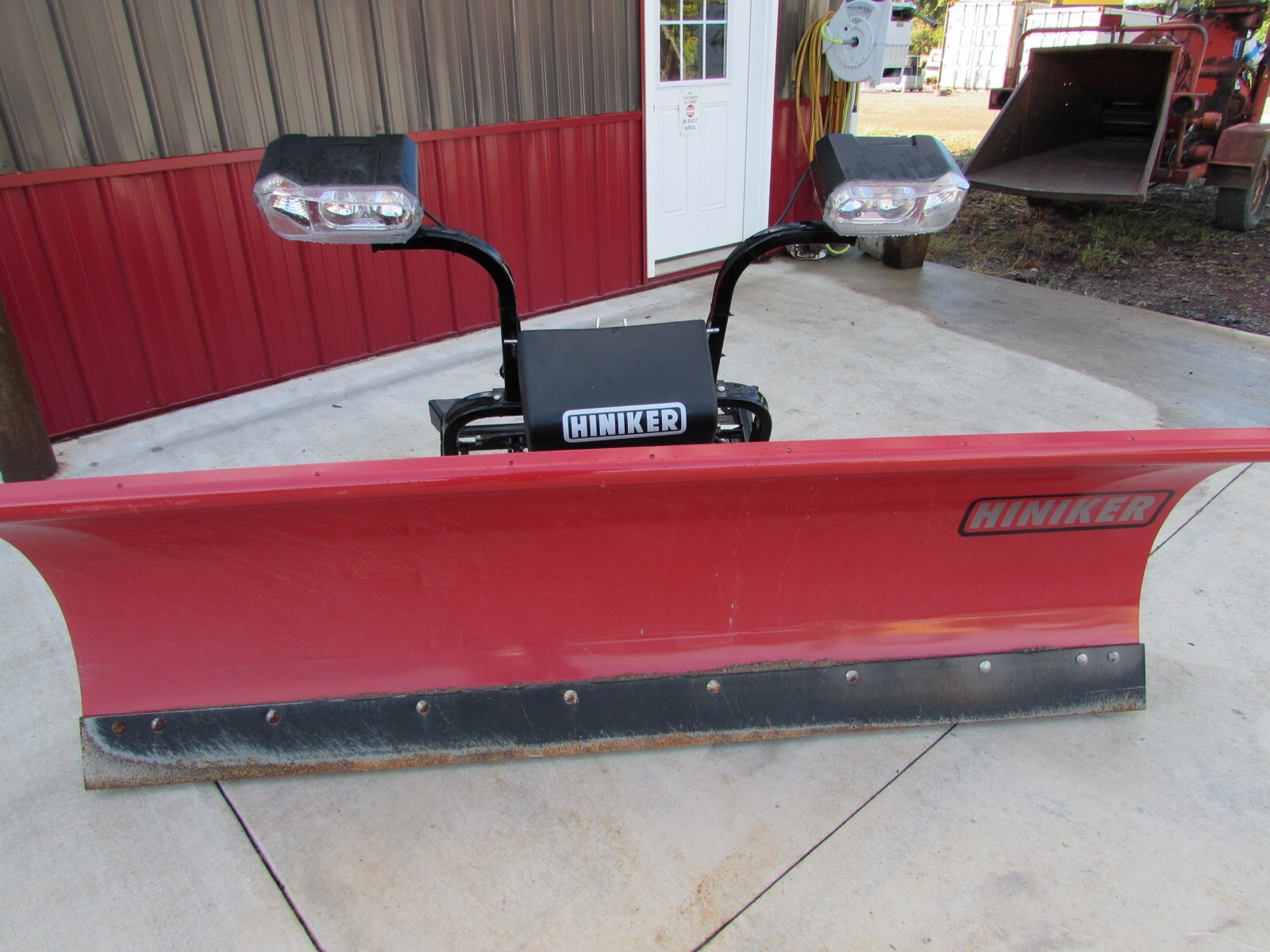 USED 7-1/2FT HINIKER SNOW PLOW BLADE ASSEMBLY - VERY NICE! | eBay