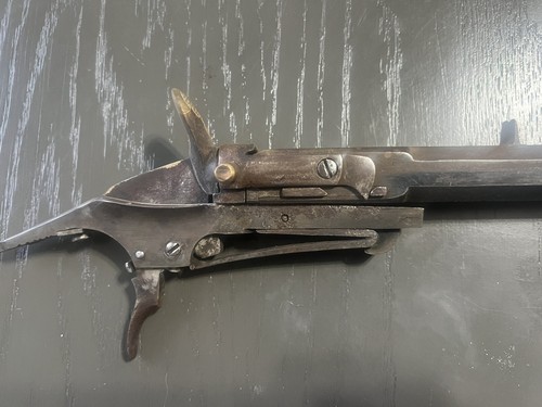 VINTAGE FLOBERT SINGLE SHOT RIFLE 22 CAL. PARTS TRIGGER ASSEMBLY ...