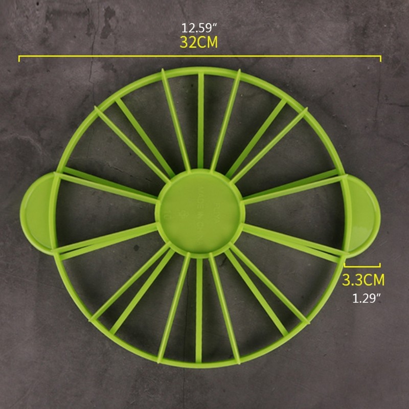 10/12 Pieces Slicer Cutter Round Equal Portion Marker Divider Baking ...