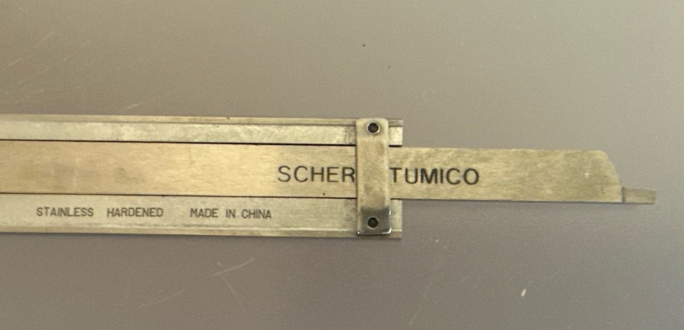 0-6" Dial Calipers Scherr-Tumic & Brown & Sharpe Micrometer - Pre-Owned ...