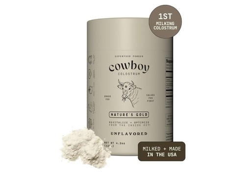 Nature's Gold: Unflavored Cowboy Colostrum - Superfood Powder - 4.2 oz ...