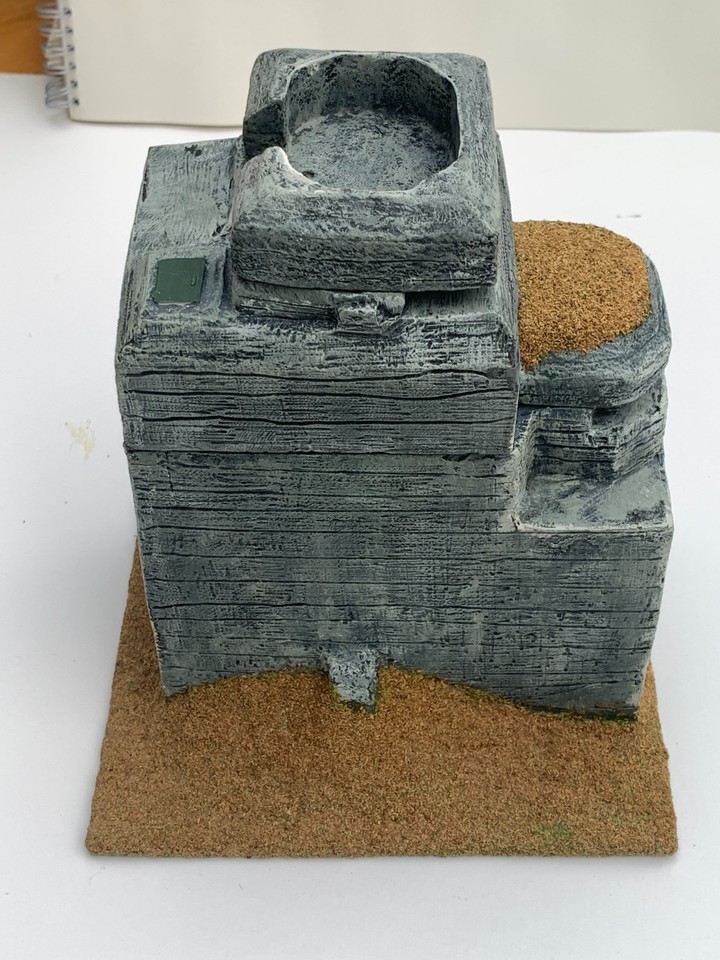 20 mm Scale German WW2 Atlantik Wall WN18 Observation Bunker Painted ...