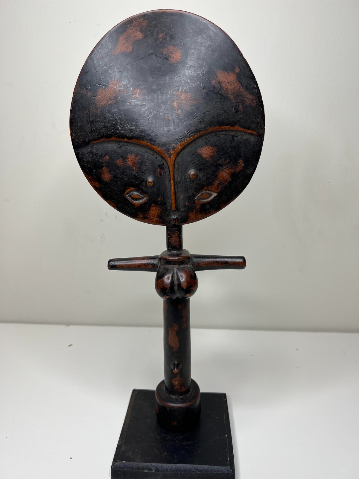 Vintage African Fertility Doll, Akuaba/Akwaba Doll, African Art 17" X 1 ...