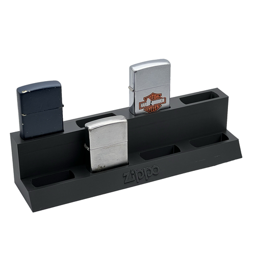 Zippo Lighter For 8 Lighters - Display Stand Sturdy Base Holder Desktop ...