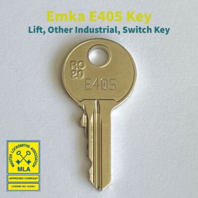 Emka E405 Key - Lift Keys, Other Industrial Keys, Switch Keys | eBay UK