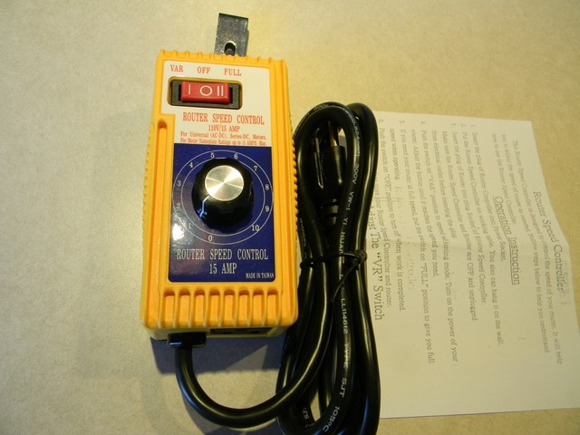 Big Horn 18852 Router Speed Control - UL Approved for sale online | eBay