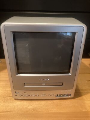 Toshiba MD9DP1 12" CRT TV / DVD Combo Retro Mini TV / Tested / No ...