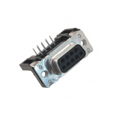 09661126602 D-Sub PIN: 9 femmina con angolo di 90° THT UNC4-40 HARTING ...
