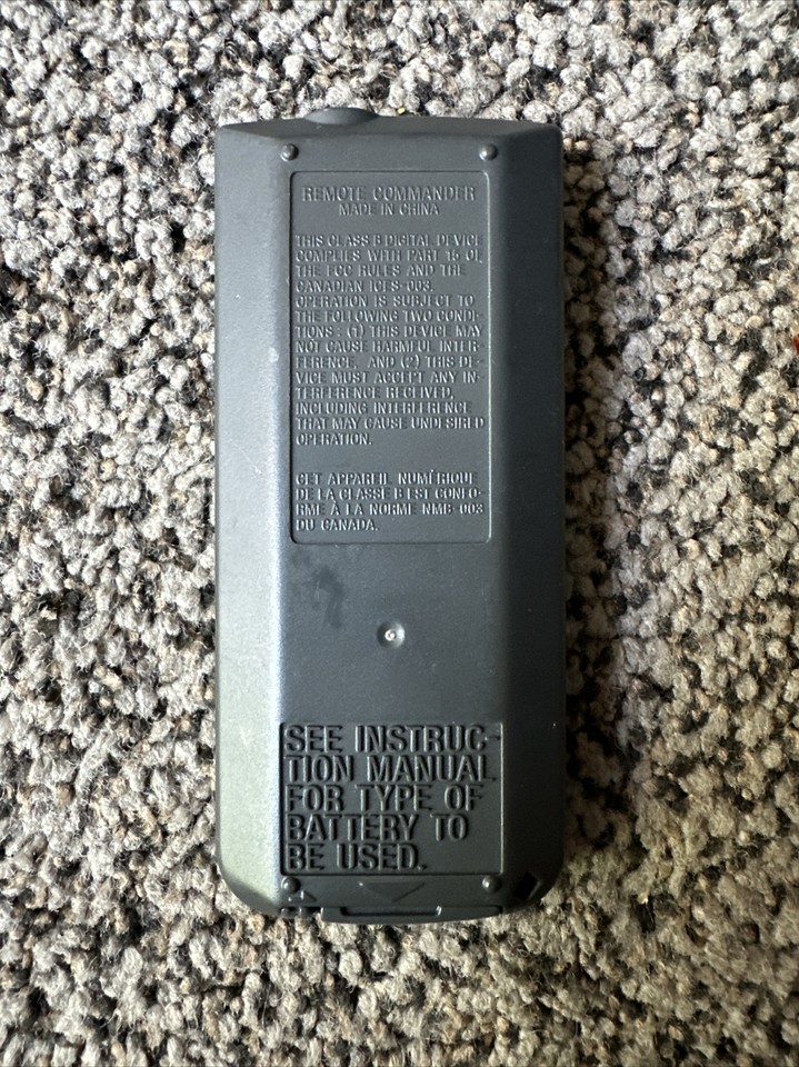 Genuine Sony RMT-831 Remote DCR-HC40 DCR-HC30 DCR-HC1000 DCR-HC36 | eBay