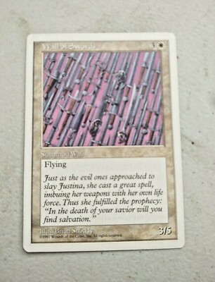 MTG Wall of Swords Fifth Edition Regular Uncommon Premium NOS See ...