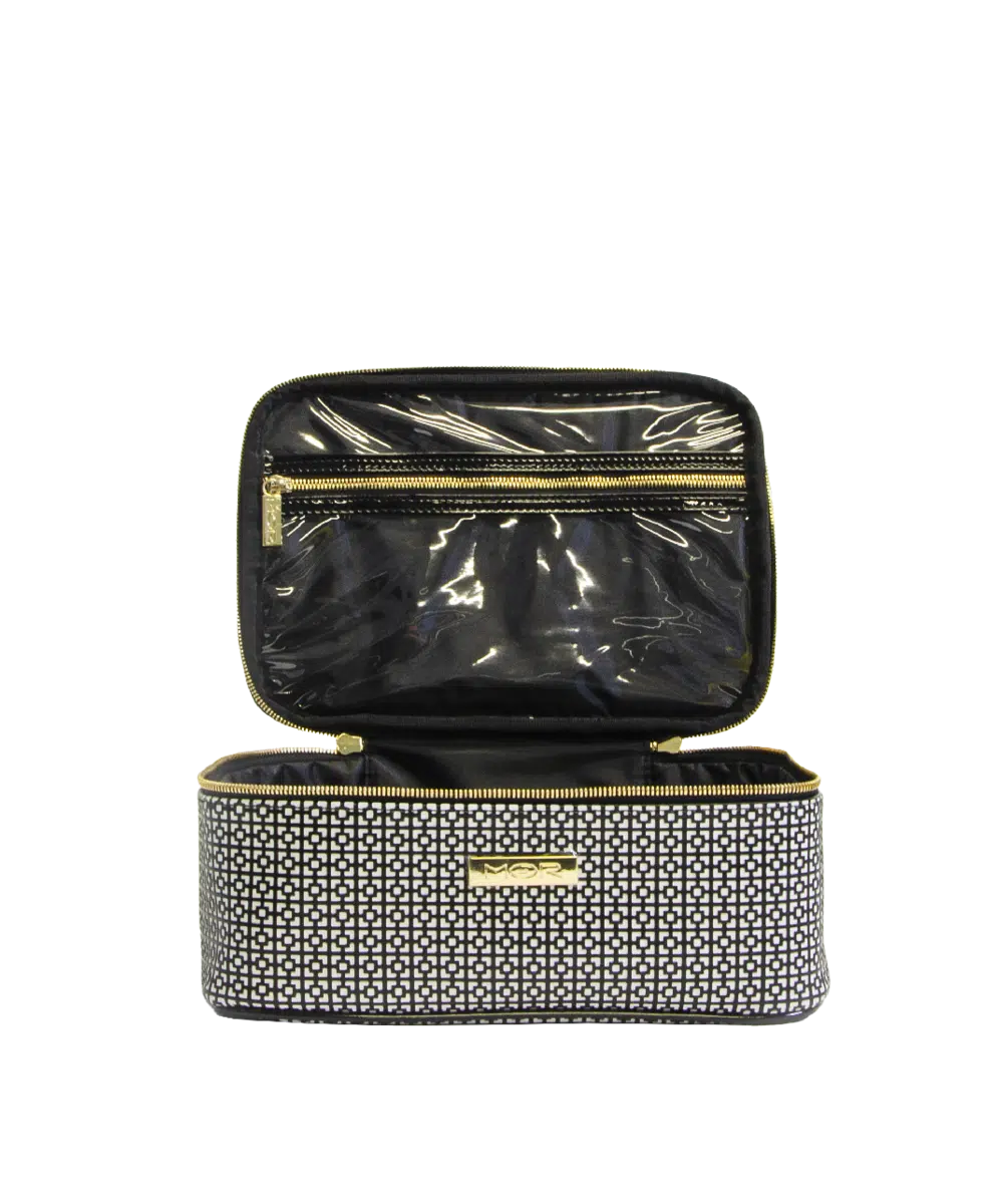 MOR Cosmetic Bag Destination Barcelona Train Case BAG103 | eBay