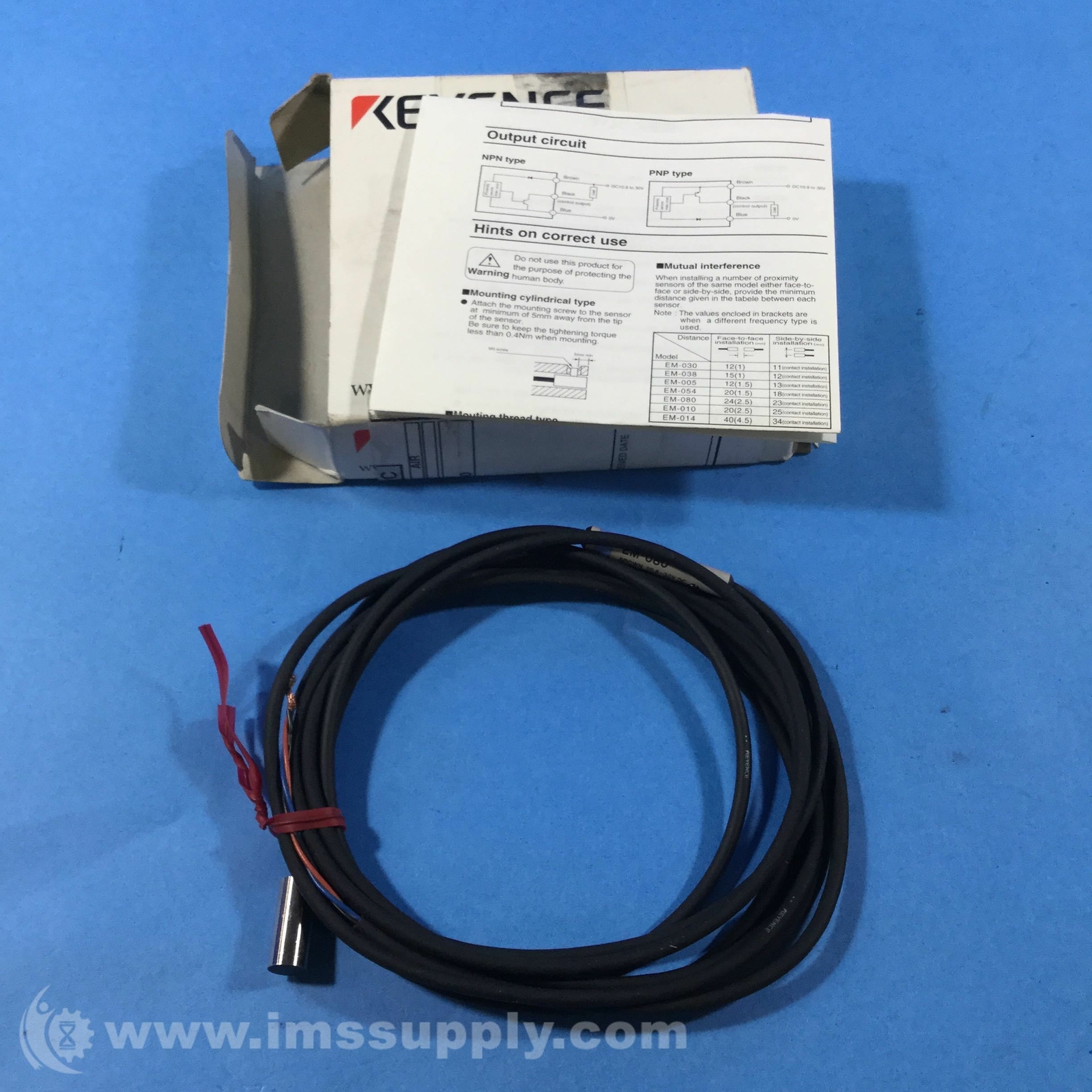 Keyence EM-080 Proximity Switch FNOB | eBay