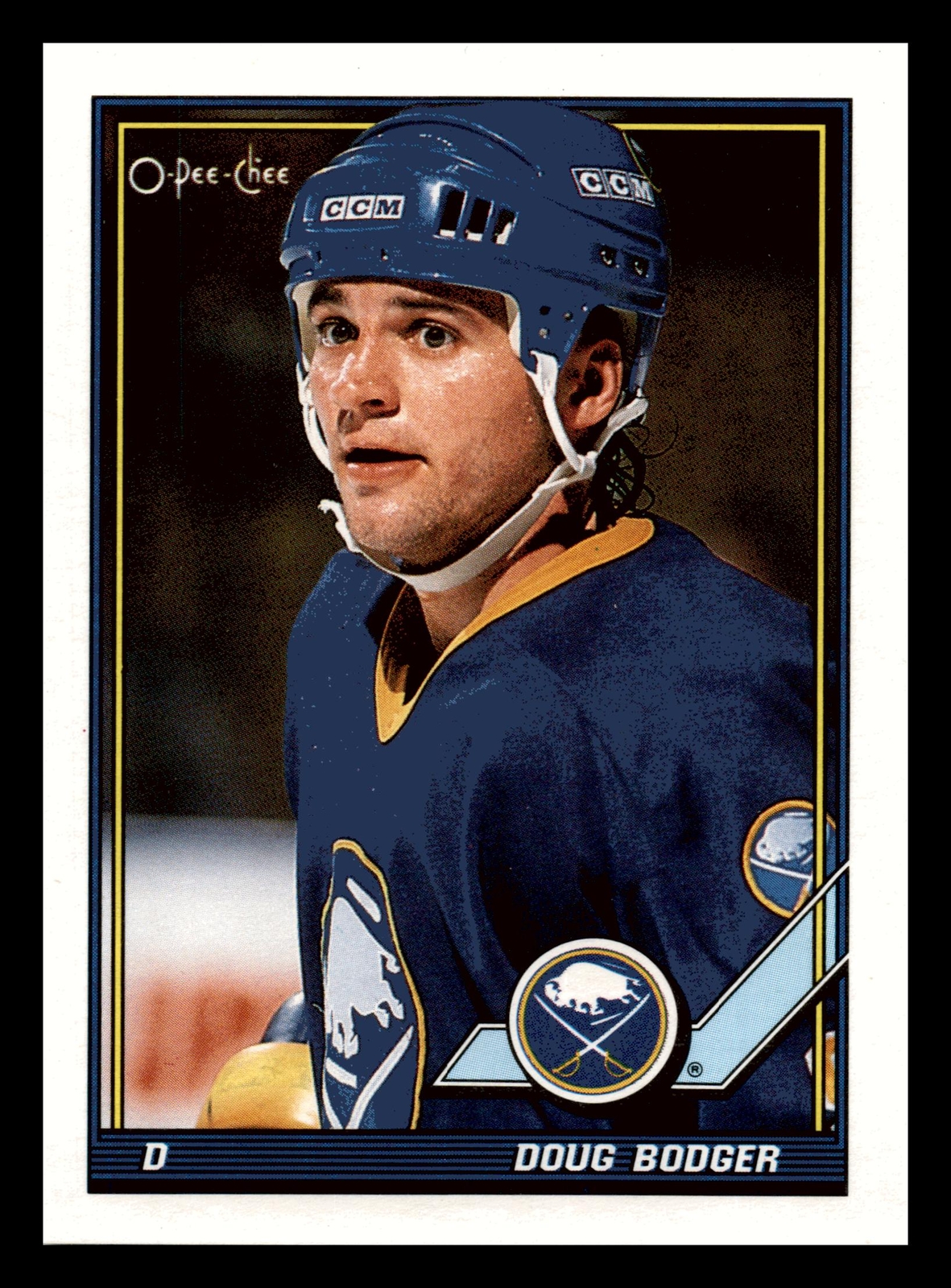 1991-92 O-Pee-Chee Doug Bodger #207 Buffalo Sabres NM-MINT | eBay