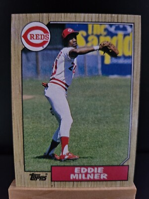 1987 Topps - #253 Eddie Milner - CINCINNATI REDS | eBay