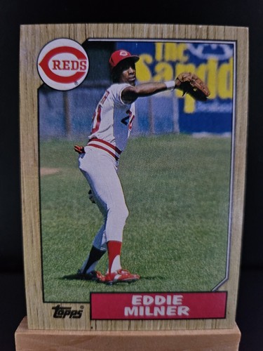 1987 Topps - #253 Eddie Milner - CINCINNATI REDS | eBay