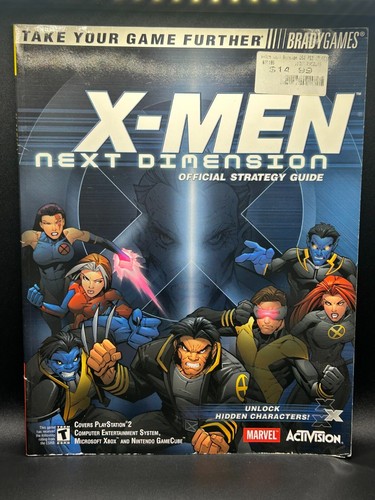 X-Men Next Dimension Official Bradygames Strategy Guide | eBay