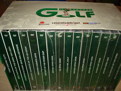 Opera Complete Box Casket 16 DVD Il Grande Golf Tiger Woods Mario Shirt ...