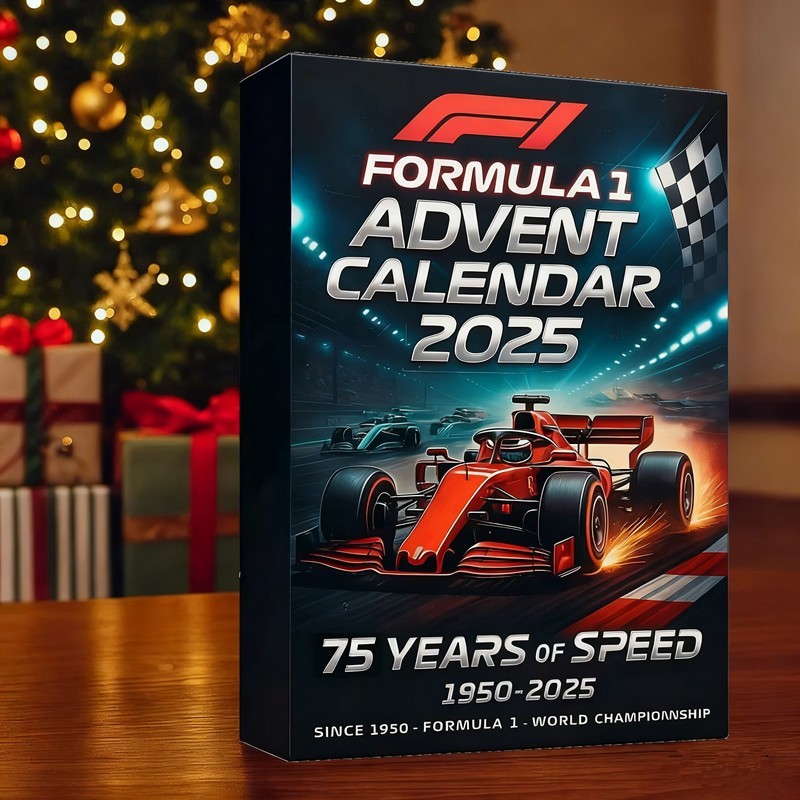 F1 Formula 1 2025 Christmas Advent Calendar 24 Day F1 Diecast Car ...