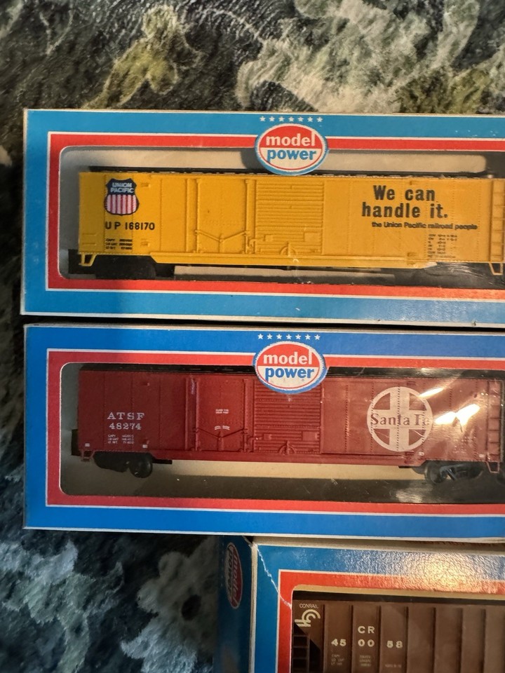 LOT Of Model Power HO Scale Trains | eBay