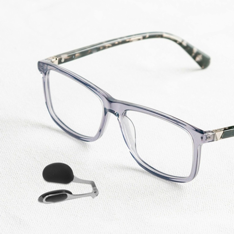 4 Pcs Eyeglasses Nose Pads Bridge Holder Metal Push In Screw Sunglasses ...