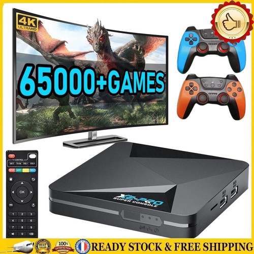 FR Super Console 65000+ Games Retro Video Game Console 60+ Game ...