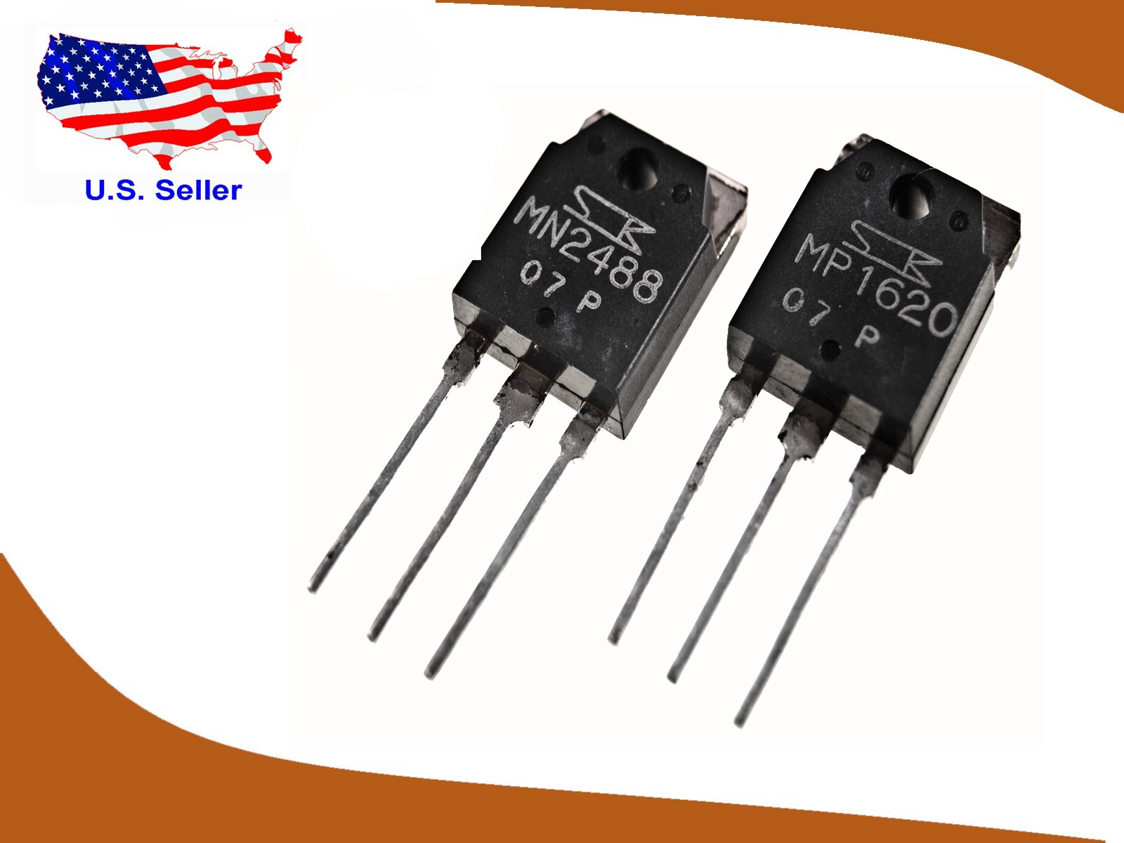 MN2488 -P & MP1620 -P (2 pair) Power Transistor - Fast shipping w ...