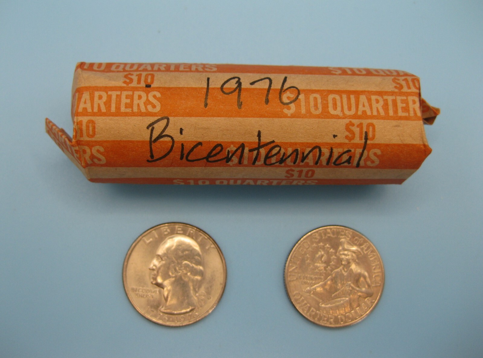1976 Bicentennial Roll of 40 Quarters - Average condition Free Shipping ...
