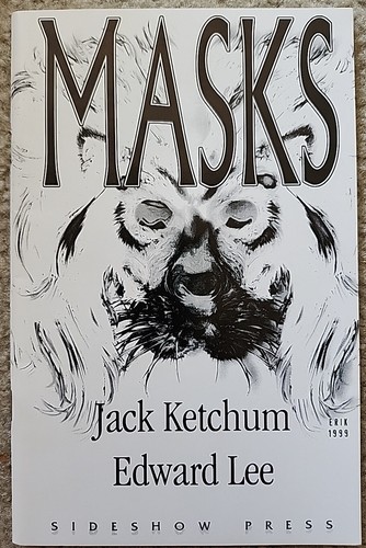 Edward Lee Jack Ketchum 1st Edition Signed Short Story Mini Book: Masks ...
