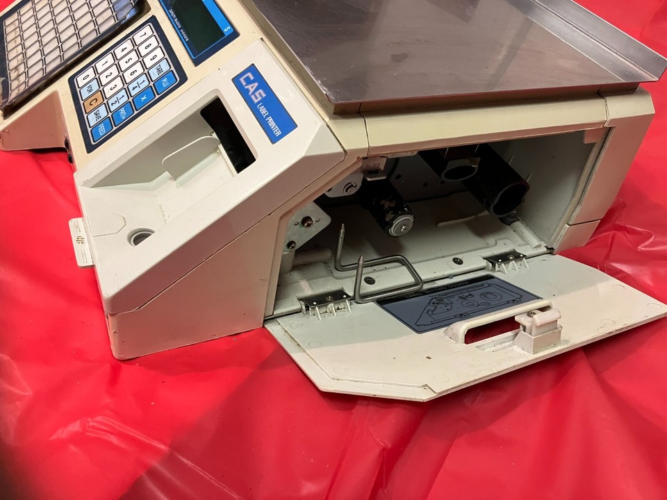 CAS Model LP1000 Label Printing Scale - UL Listed - 30# Max Weigh | eBay