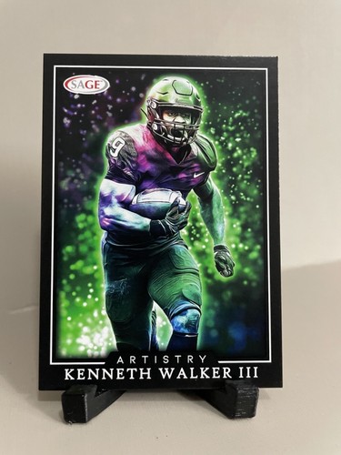 KENNETH WALKER III 2022 SAGE ARTISTRY #ART-KWIII SEATTLE SEAHAWKS | eBay