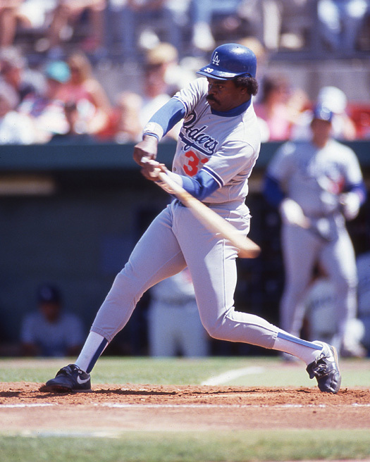 1990 Los Angeles Dodgers EDDIE MURRAY Glossy 8x10 Photo Baseball Print ...
