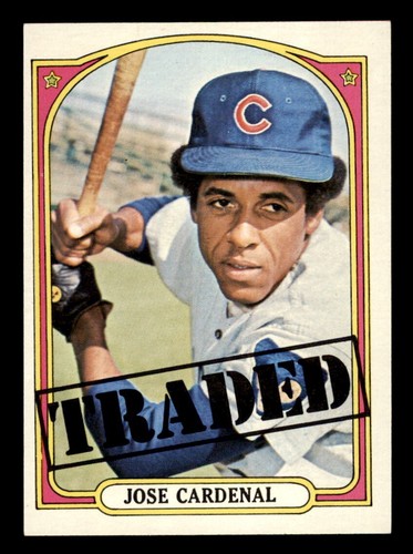 1972 Topps Baseball #757 Jose Cardenal (Traded) NM/MT *d2 | eBay