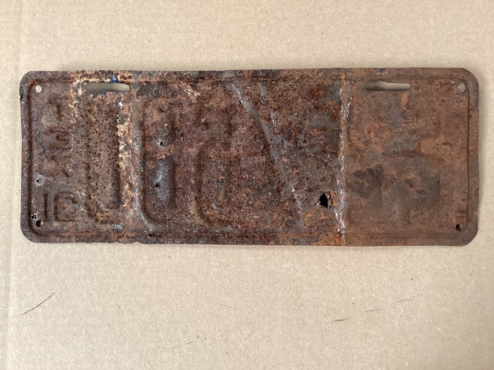 VINTAGE 1931 TEXAS LICENSE PLATE E2 7680 | eBay