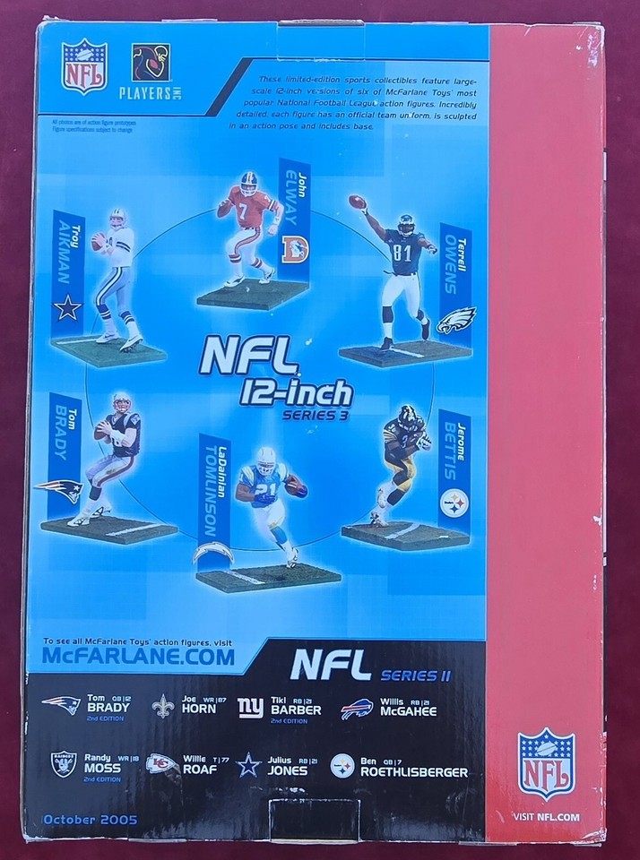 McFarlane 12 inch NFL Figure Terrell Owens Philadelphia Eagles 2005 ...