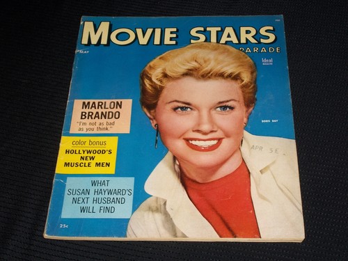 1955 MAY MOVIE STARS PARADE MAGAZINE - DORIS DAY FRONT COVER - E 1424 ...