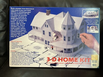 Design Works 3-D Home Kit Construct Model Your Own Home CIB Architect ...