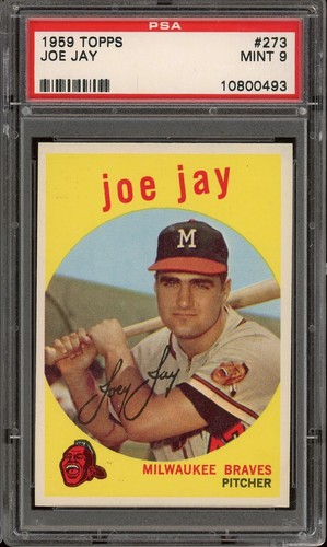 1959 Topps Baseball #273 Joe Jay PSA 9 | eBay