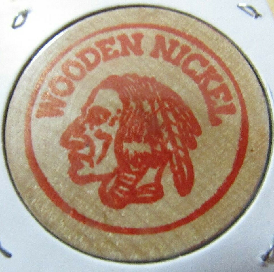 Vintage Scioto Sign Co. Kenton, OH Wooden Nickel - Token Ohio | eBay