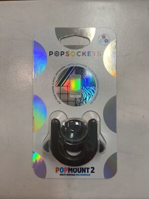PopSockets PopMount 2: Multisurface Mount for PopSockets Grips - Black ...