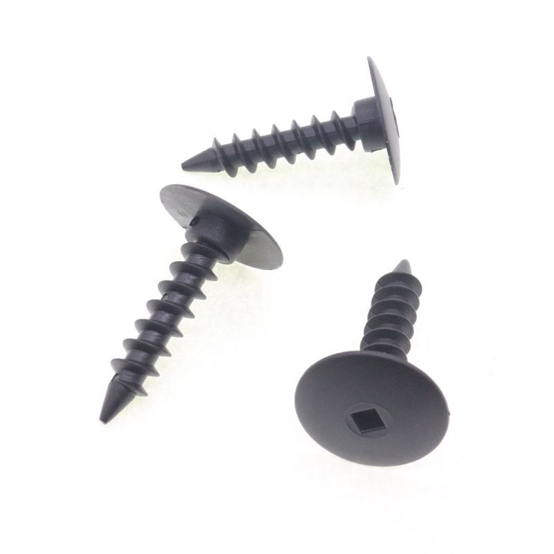 10Pcs Bumper Fascia Threaded Square Drive Screw Retainers For GM ...