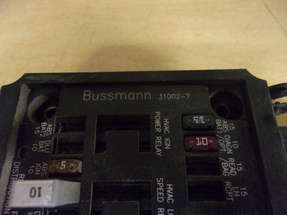 Bussman 31002-7 Power Distribution Fuse Box Block *FREE SHIPPING* | eBay