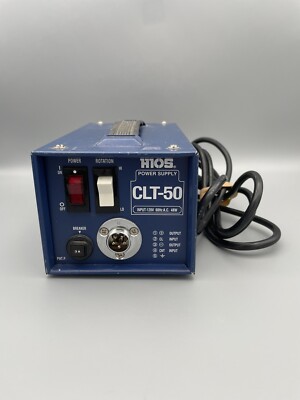 Hios CLT-50 Power Supply & CL-4000 Electric Screwdriver | eBay