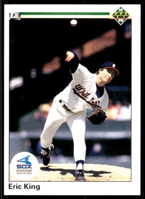 1990 Upper Deck #651 Eric King Pitcher Chicago White Sox FREE shipping ...