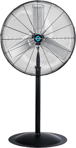 Tornado 8850 CFM 30 Inch Pedestal Fan 30 Non-Oscillating, BLACK ...