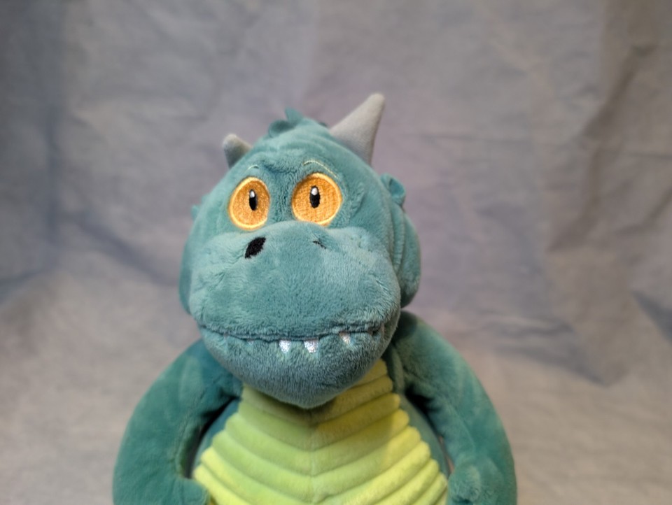 John Lewis Green Edgar The Excitable Dragon Soft Toy Plush 12 ...