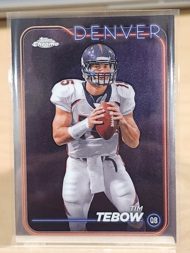 2024 Topps Chrome Tim Tebow Denver Broncos #66 | eBay