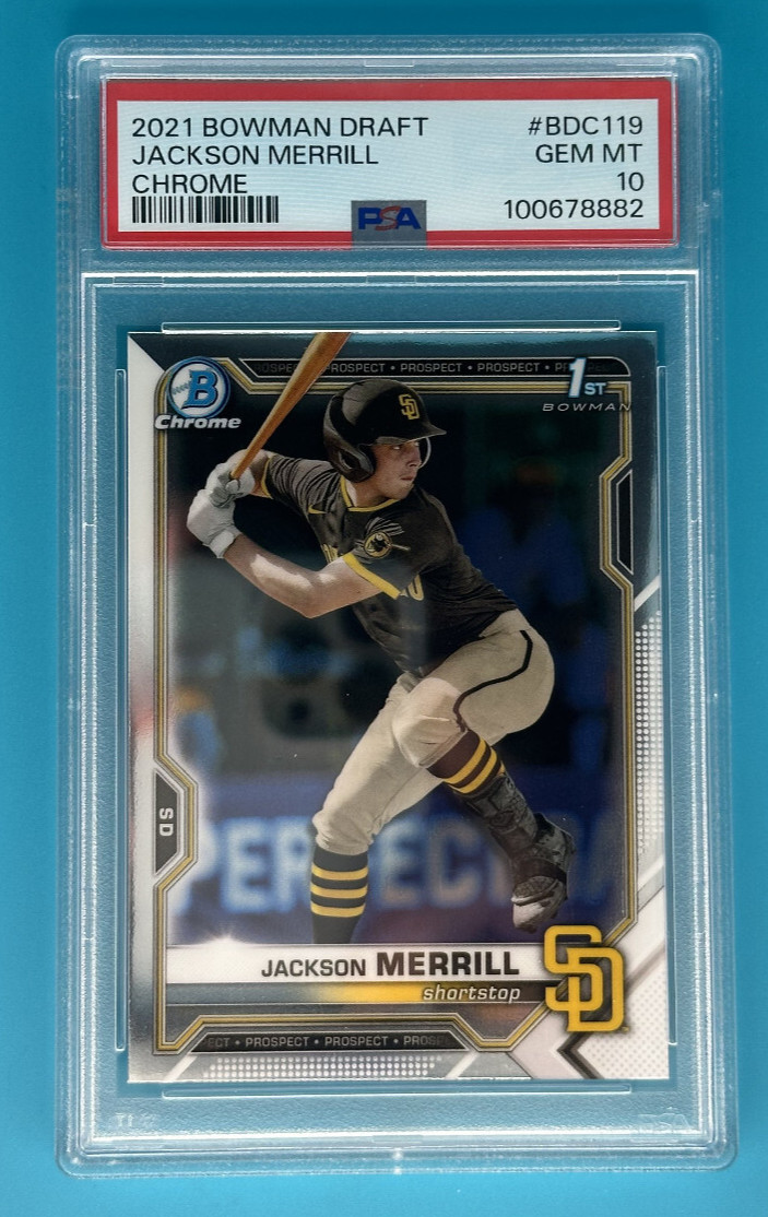 A Star is Born: Jackson Merrill Rookie and Prospect Cards