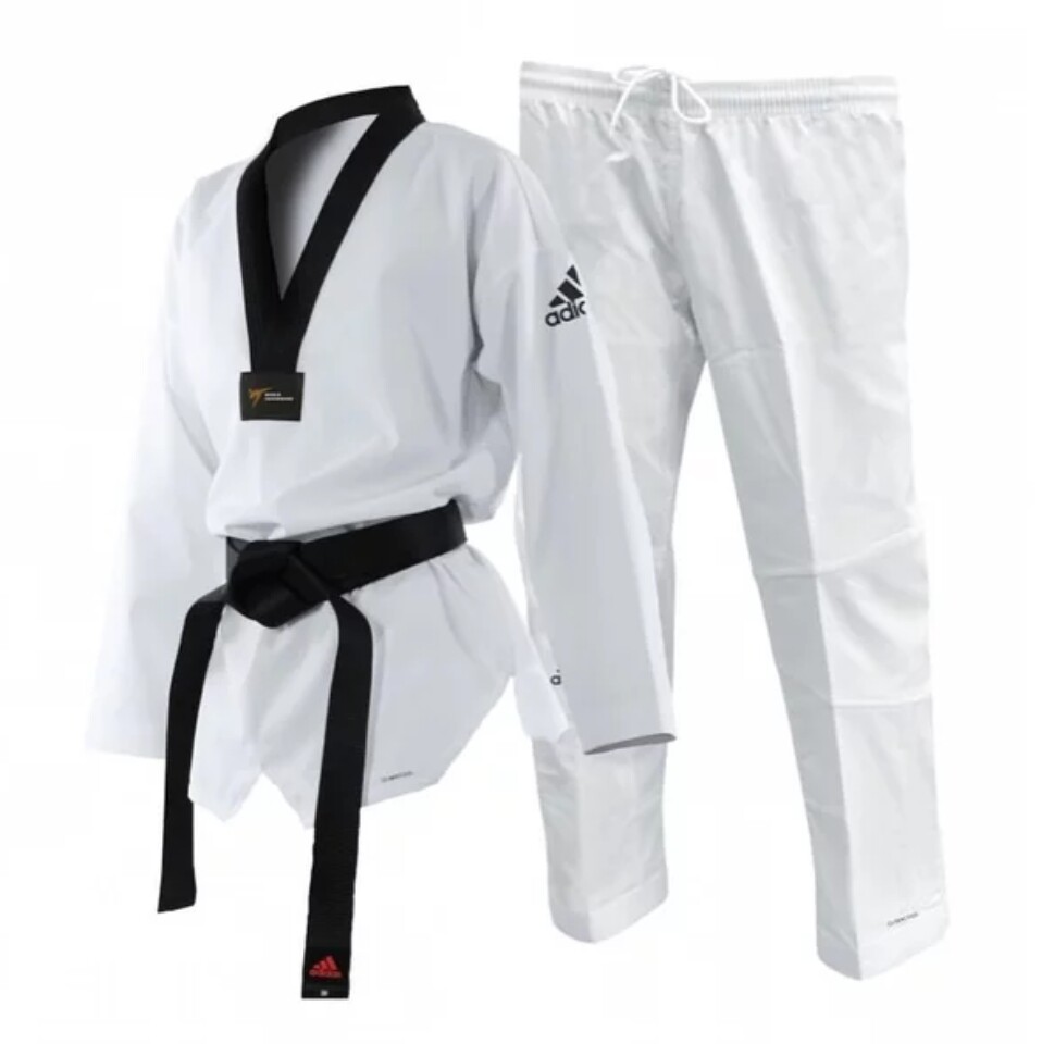 Adidas ADI-FIGHTER Taekwondo Uniform WT / KTA Dobok ADITF01 Tae Kwon Do ...