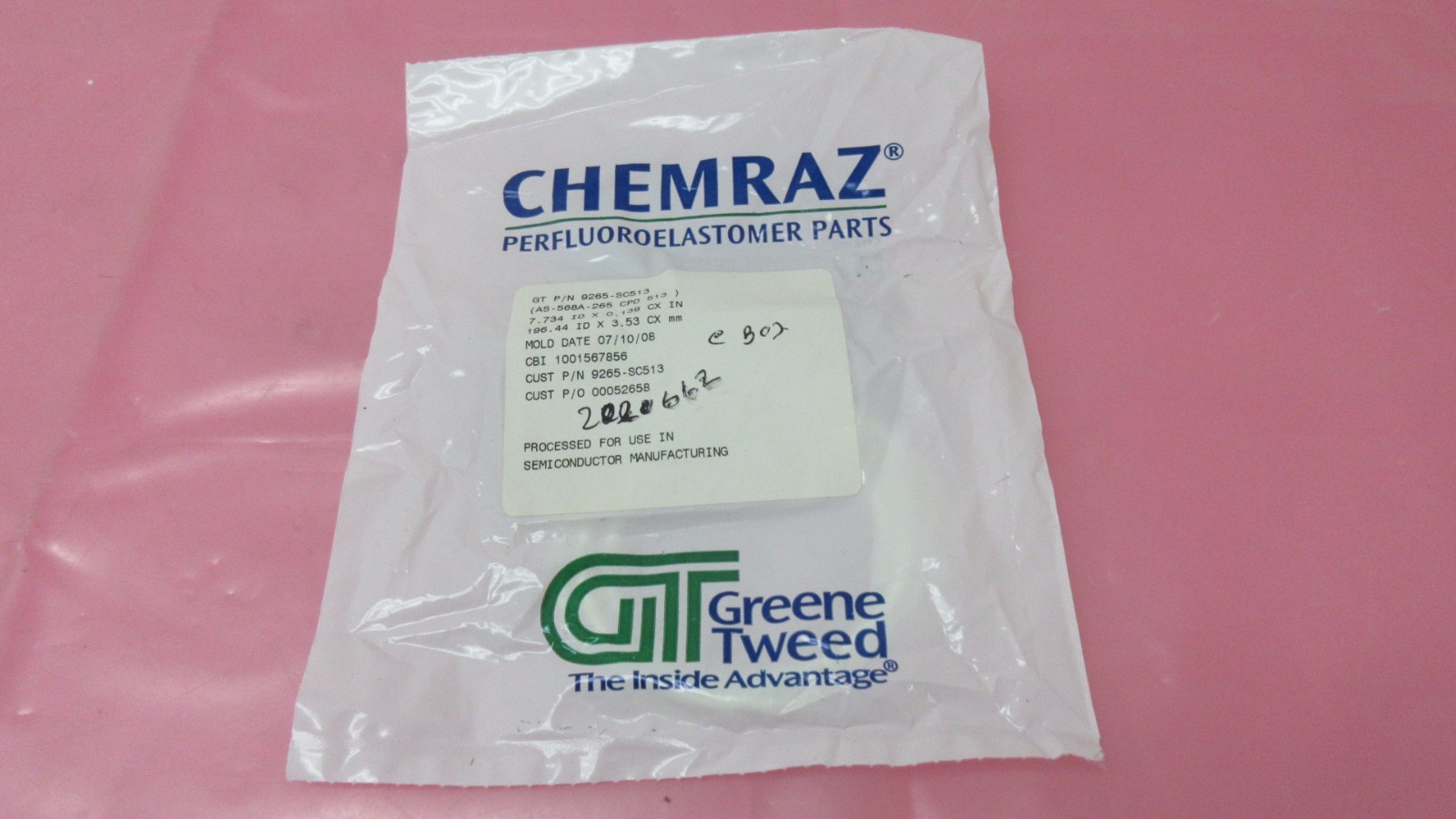 Chemraz 9265-SC513, Greene Tweed 2-513, Seal, O-Ring . 412912 | eBay