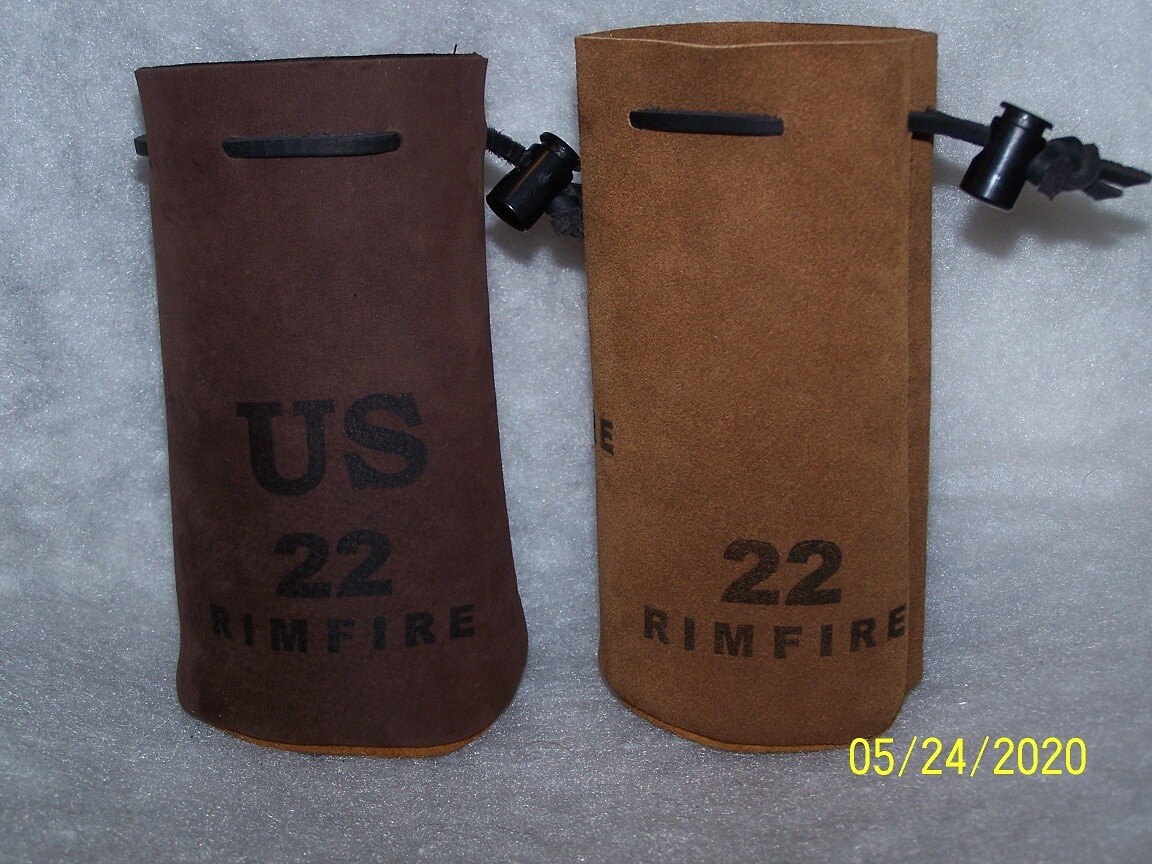 CUSTOM MADE LEATHER MUZZLELOADER AMMO BAG | eBay